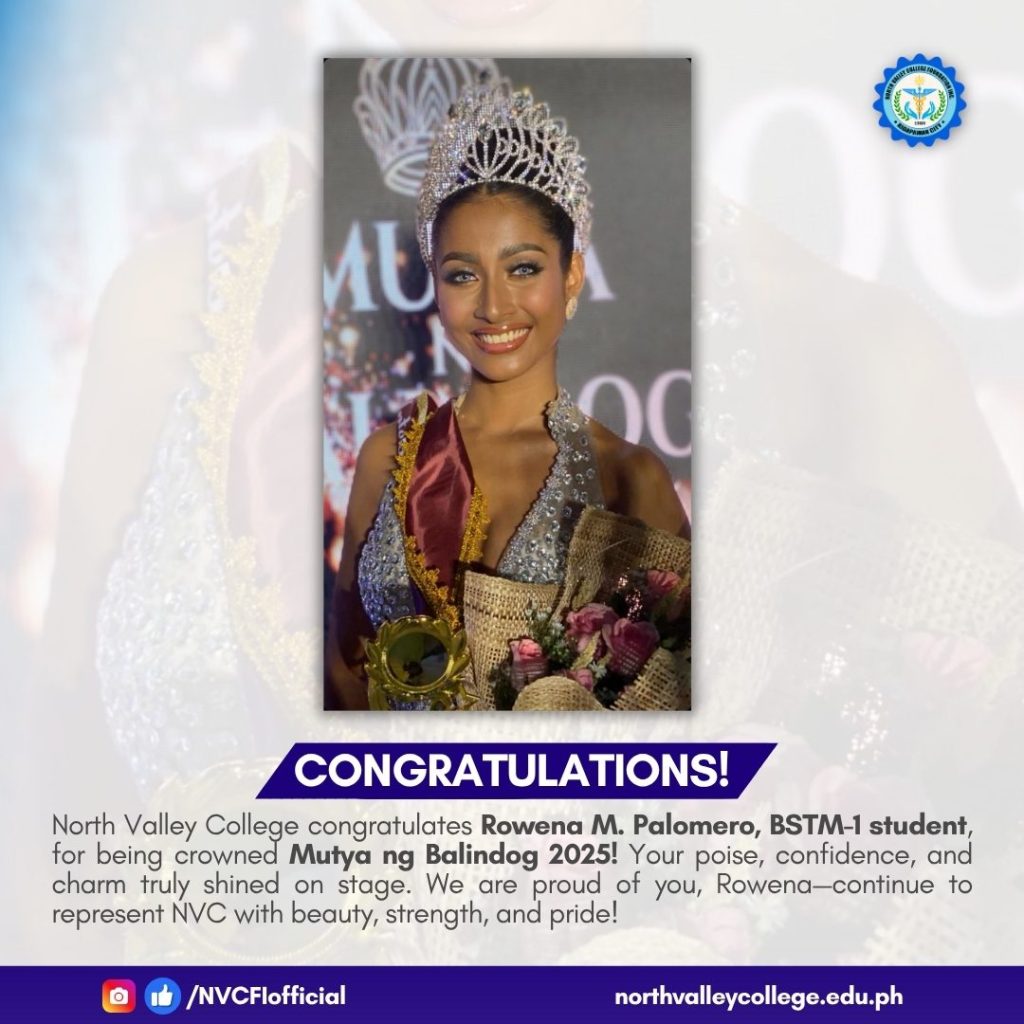 Mutya ng Balindog 2025! – North Valley College